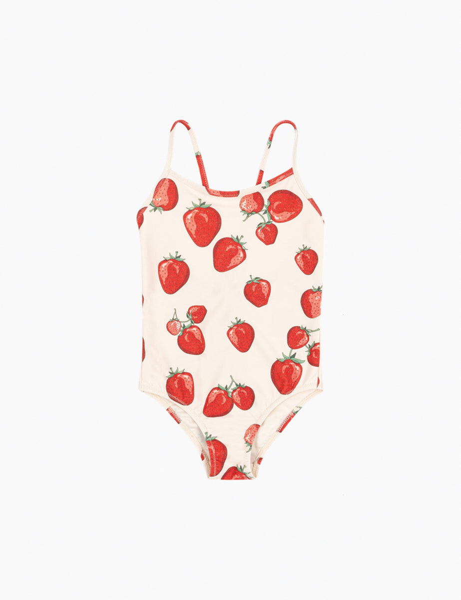 Frago Swimsuit in Strawberry – Spilled Milk
